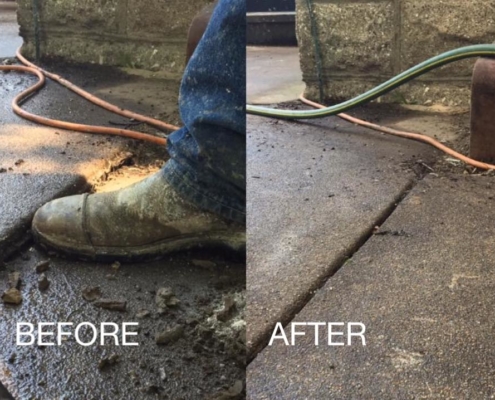 Restaurant Concrete Leveling - B.C.